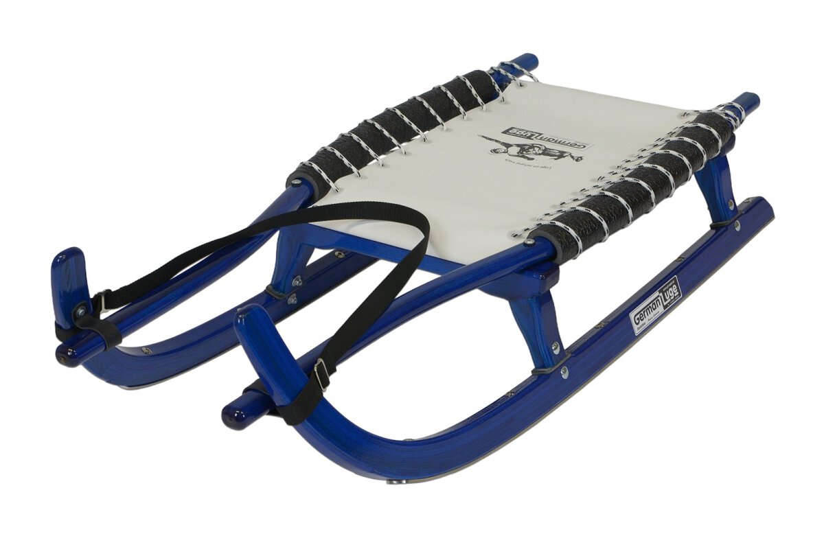 GL-Rodel-115 cm Doppel Farbe blau